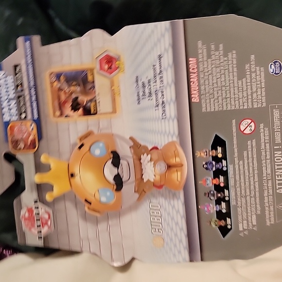 Spin Master | Toys | Collectors Bakugan Gold Cubbo Single Action Figure ...